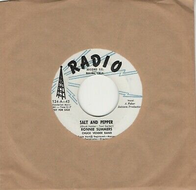 popsike.com - 7" Ronnie Summers - Salt and Pepper - USA 1959 ...
