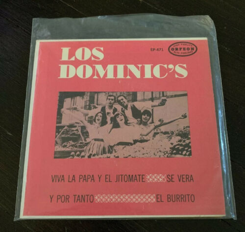 popsike.com - Los Dominic's Viva la papa y el jitomate El Burrito Rita ...