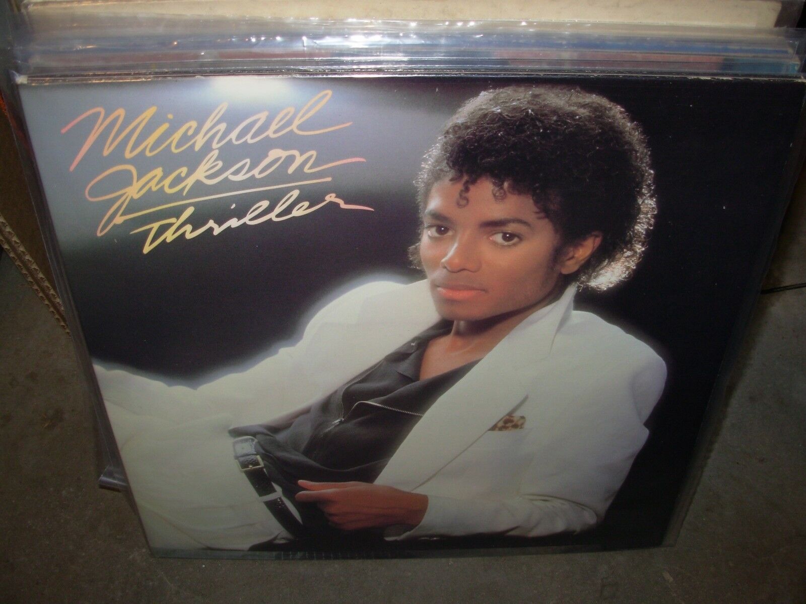 popsike.com - MICHAEL JACKSON thriller ( r&b ) MISPRINT LABEL - VERY ...