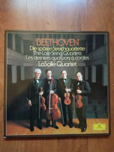 popsike.com - BEETHOVEN The Late String Quartets LASALLE QUARTET DG 2740 168 4LP box NM ...