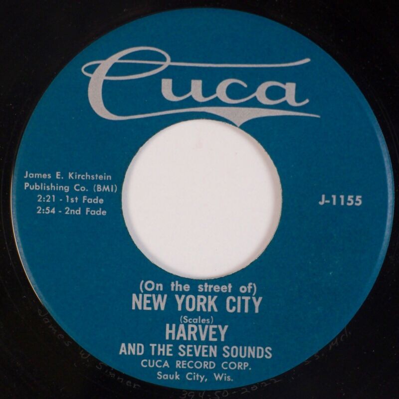 popsike.com - HARVEY SCALES: New York City CUCA Northern Soul Wisconsin ...