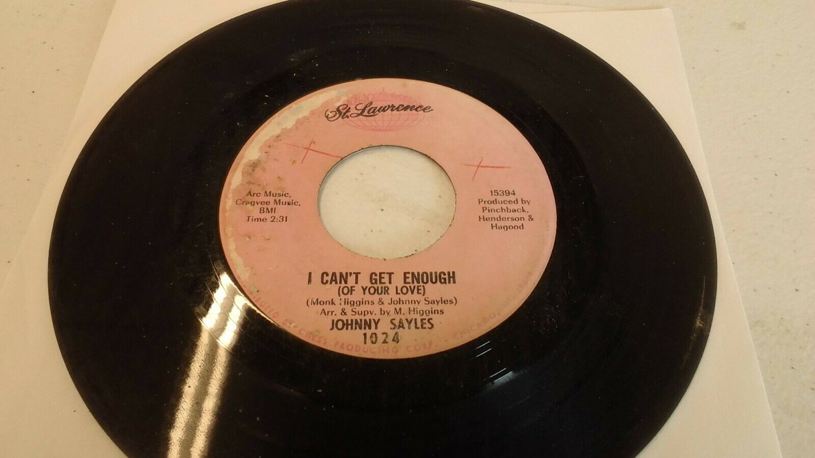 popsike.com - Rare Northern Soul...First Pressing...Johnny Sayles-(I ...