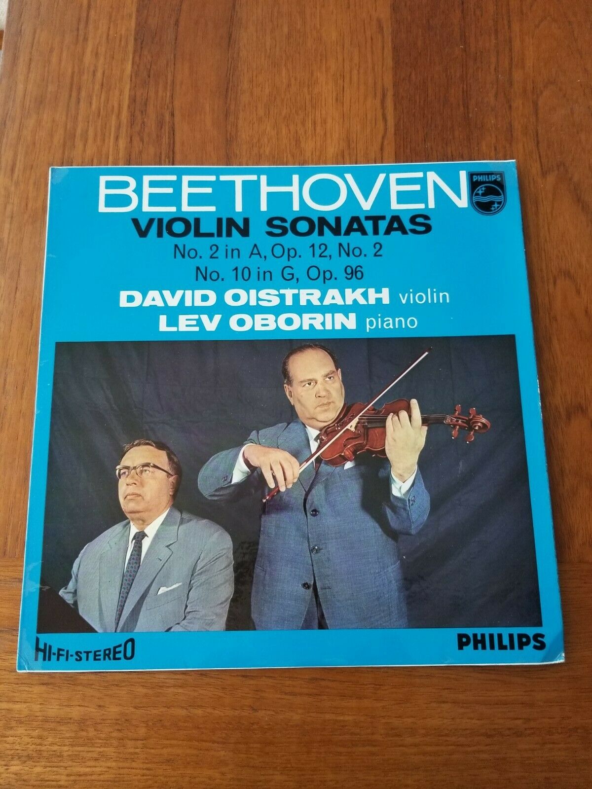 popsike.com - Philips Hi-Fi Stereo David Oistrakh Lev Oborin Beethoven Violin Sonatas No.2&10 ...