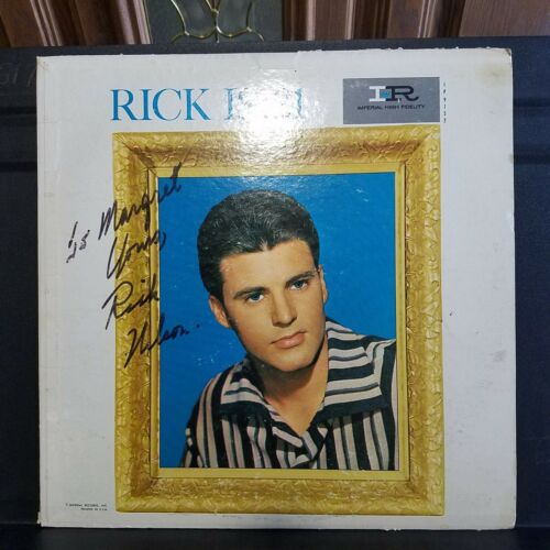 popsike.com - Ricky Nelson Signed LP "Rick Is 21" Autographed ...