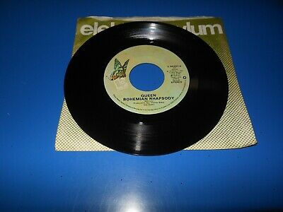 popsike.com - 70's Record 45 RPM QUEEN BOHEMIAN RHAPSODY On Elektra ...