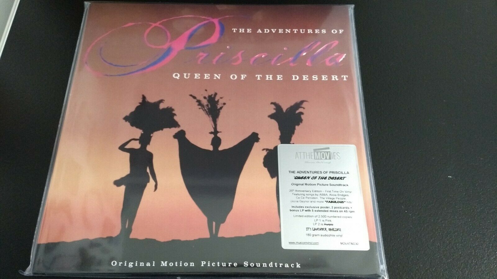 popsike.com - Priscilla Queen Of The Desert - Soundtrack 2 x PINK ...