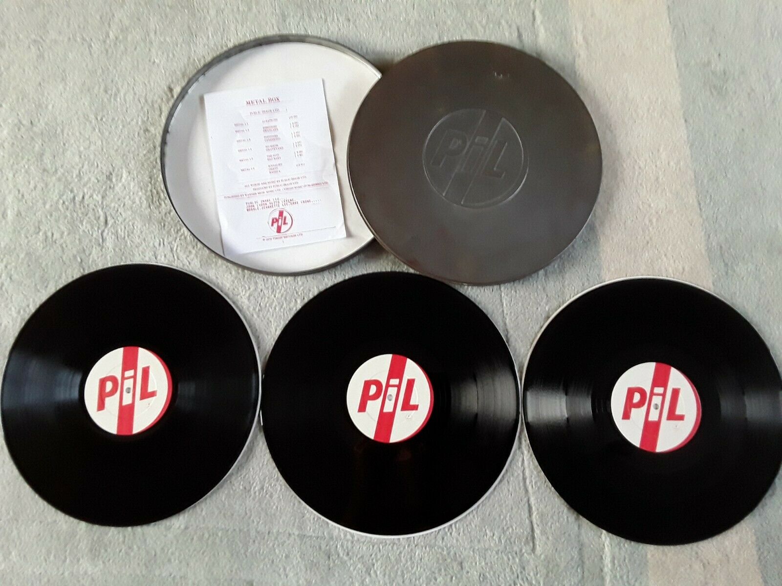 popsike.com - PUBLIC IMAGE LIMITED PiL - METAL BOX. 1979. COMPLETE WITH ...