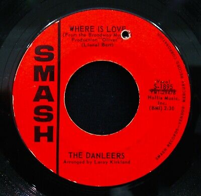 popsike.com - THE DANLEERS Where Is Love & The Angels Sent You ? Near ...