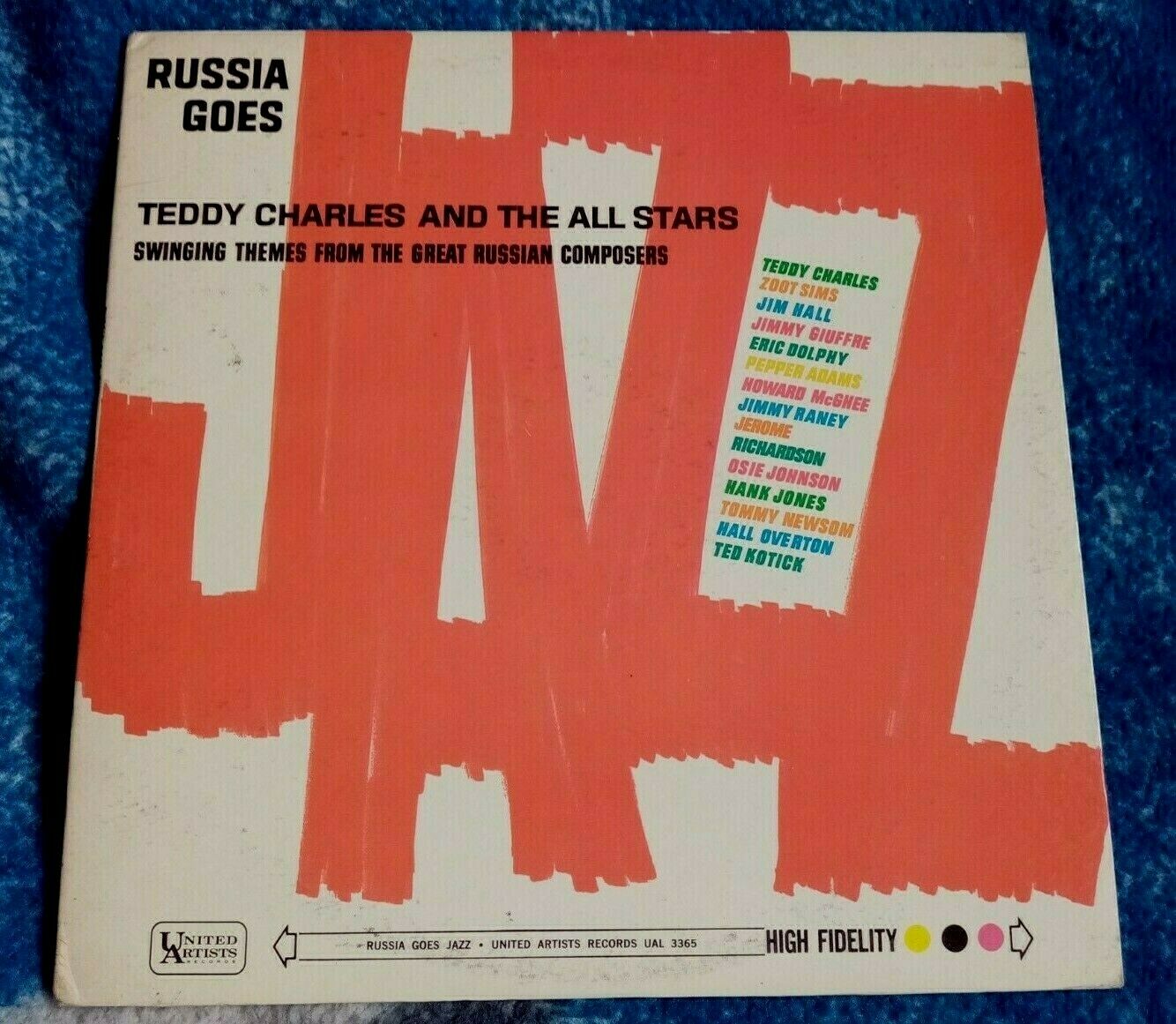 popsike.com - TEDDY CHARLES ALL STARS RUSSIA GOES JAZZ 1964 US LP ...