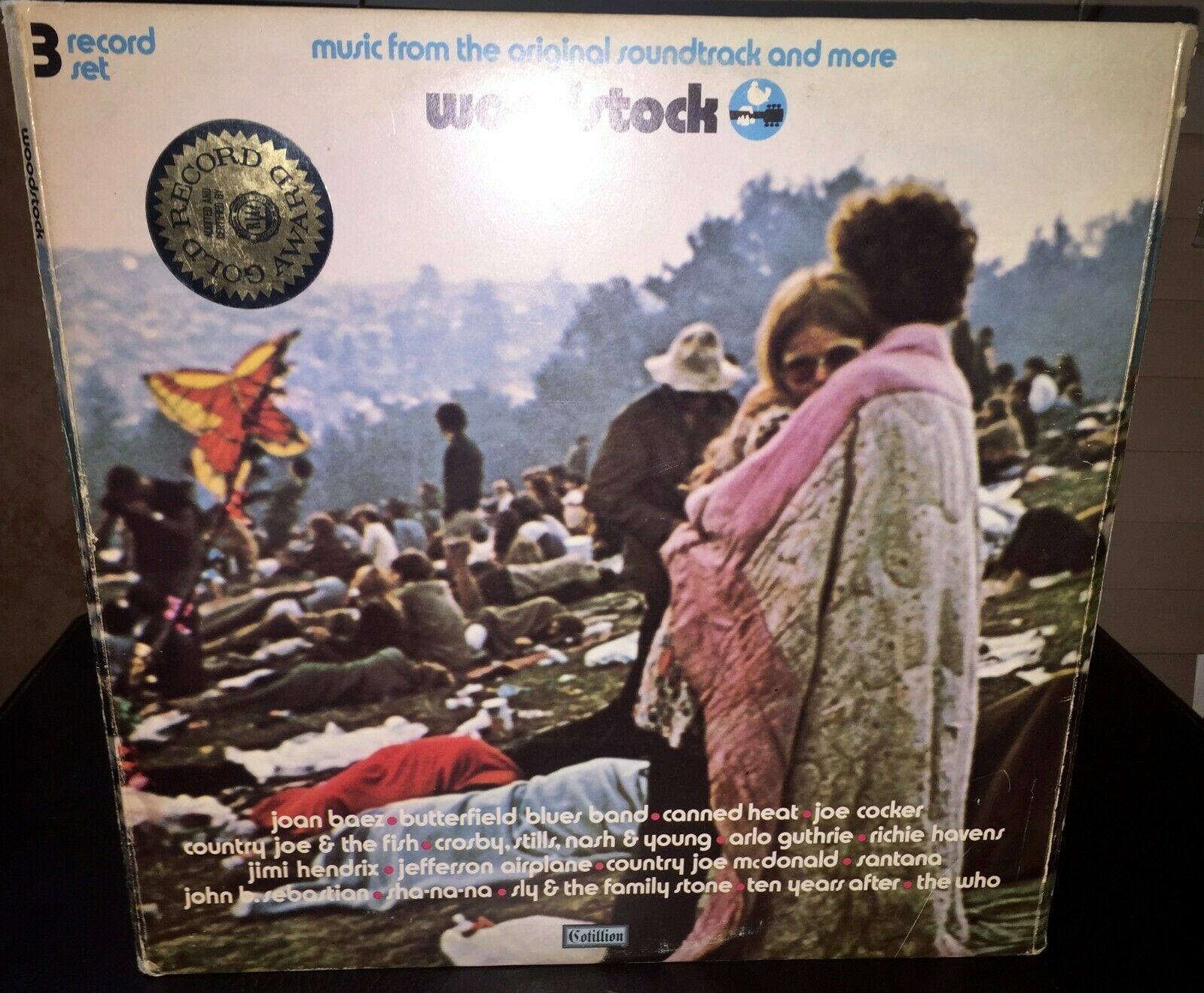 popsike.com - WOODSTOCK 1970 Cotillion Triple LP SD3-500 3 Record Set ...