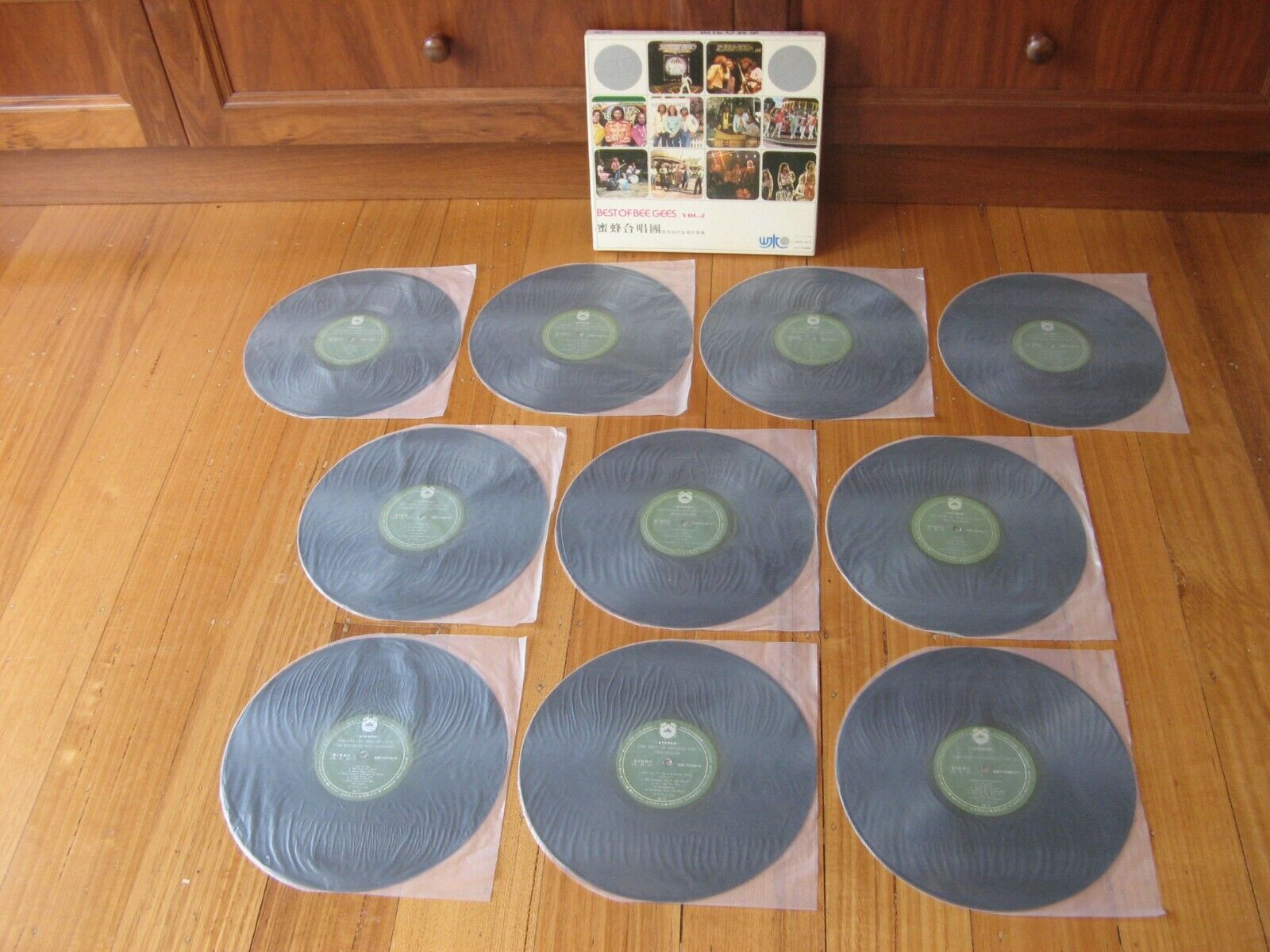 popsike.com - THE BEE GEES - BEST OF BEE GEES VOLUME 2 - 10 LP BOX SET ...