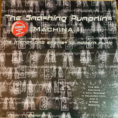 popsike.com - SMASHING PUMPKINS, MACHINA II BOX SET 4 LP RED VINYL ...