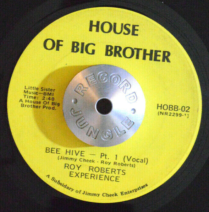 popsike.com - FUNK SOUL 45 - THE ROY ROBERTS EXPERIENCE - BEE HIVE Pt ...