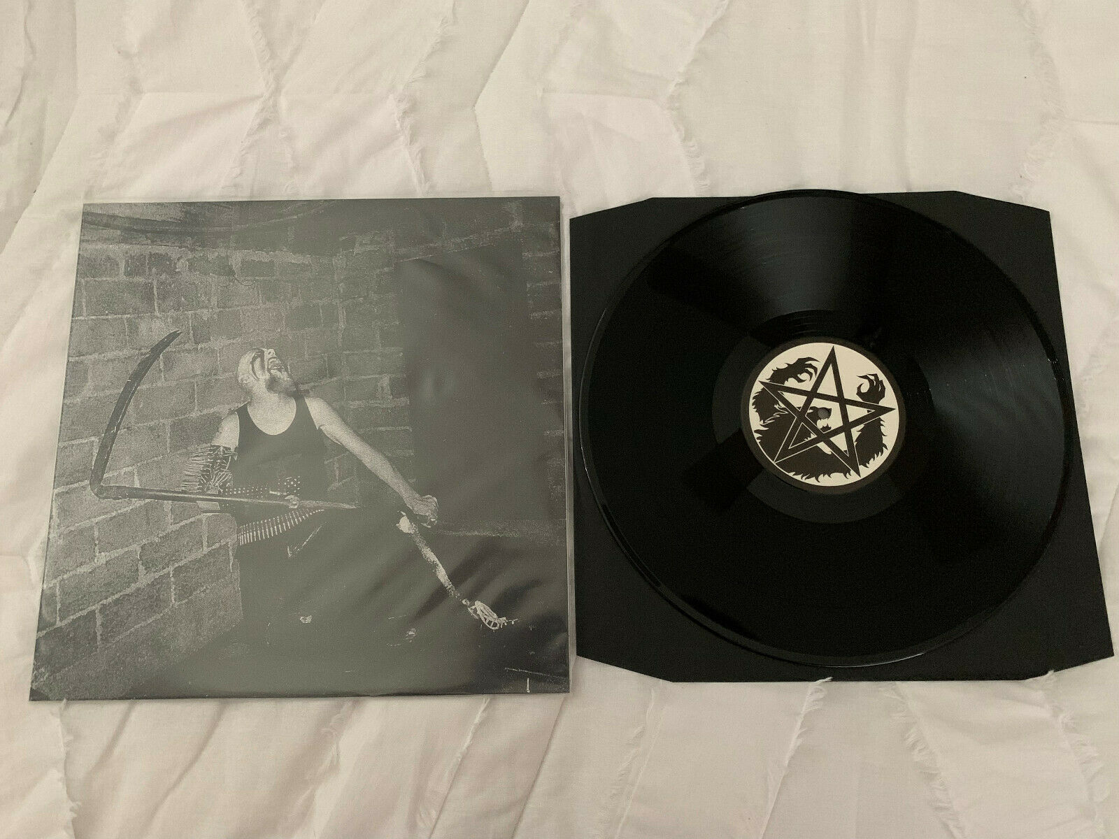 popsike.com - GOATMOON- "Death Before Dishonour" LP Werewolf Recs ...