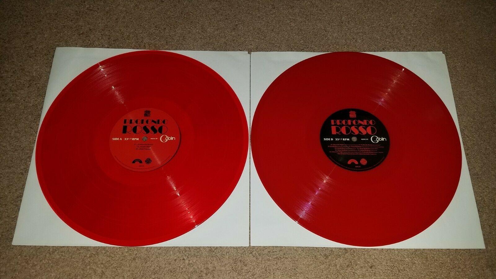 popsike.com - Profondo Rosso Soundtrack [2LP] by Goblin (Solid ...