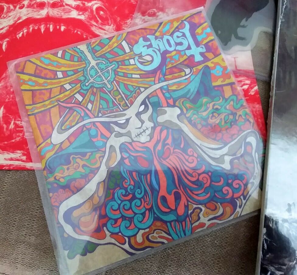 popsike.com - GHOST - Prequelle Deluxe Vinyl + Satanic Panic / Kiss the ...