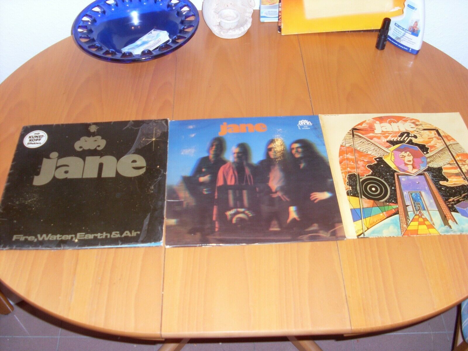 popsike.com - 3 LP*S JANE " LADY " + " HERE WE ARE " + " FIRE,WATER ...