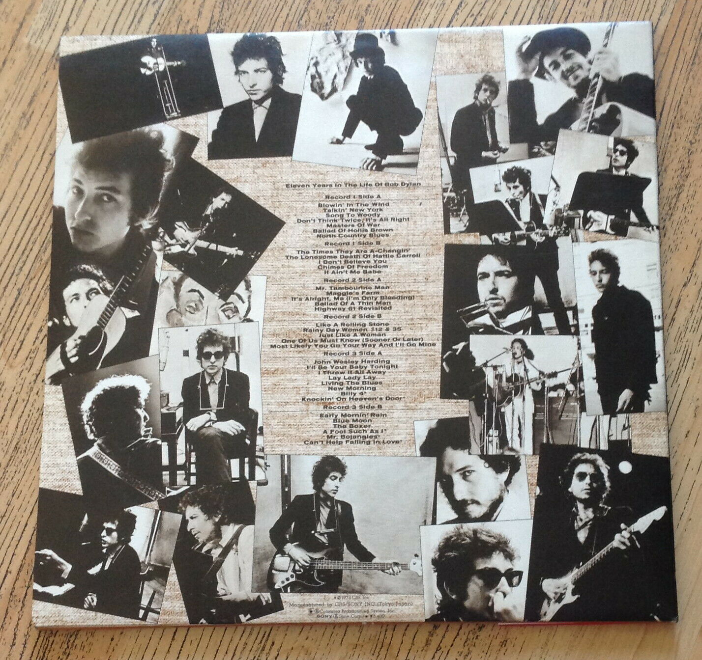 popsike.com - Bob Dylan "Eleven Years in the Life of ..." Japanese ...