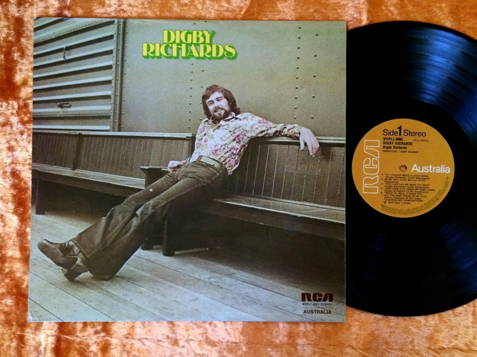 popsike.com - DIGBY RICHARDS LP Album Original 1974 SIGNED Incl ...