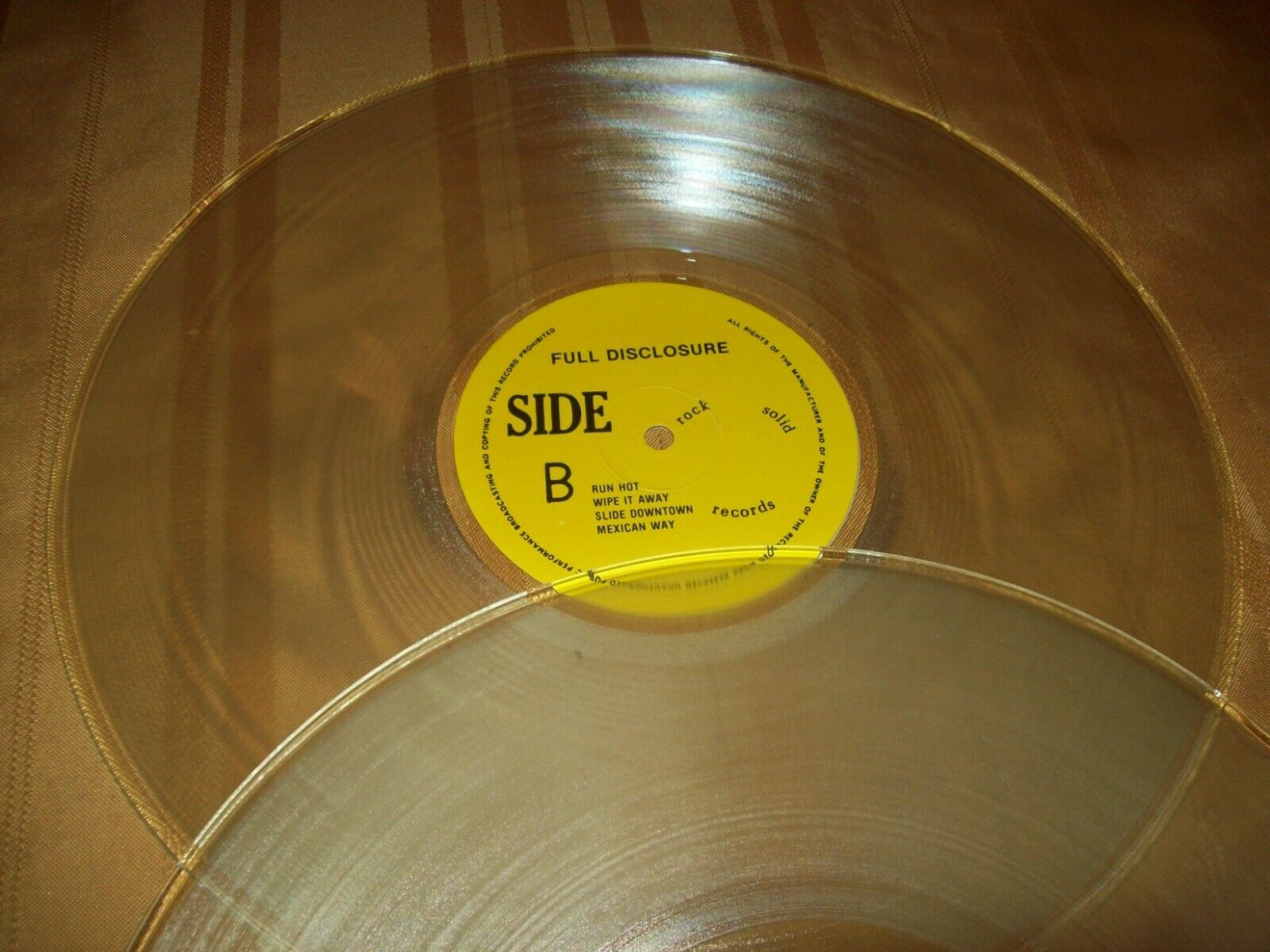 popsike.com - THE FIRM LIVE IN LA 2 LPS Clear Vinyl Jimmy Page I II III ...