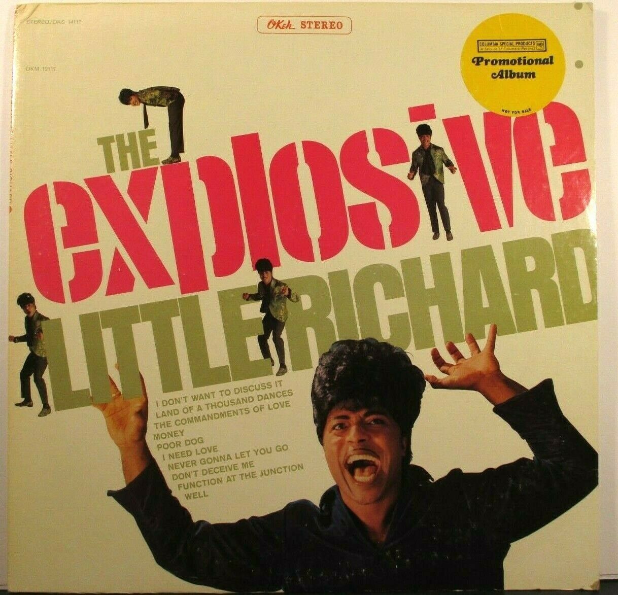 popsike.com - Little Richard Columbia OKS 14117 Promo Explosive Little ...