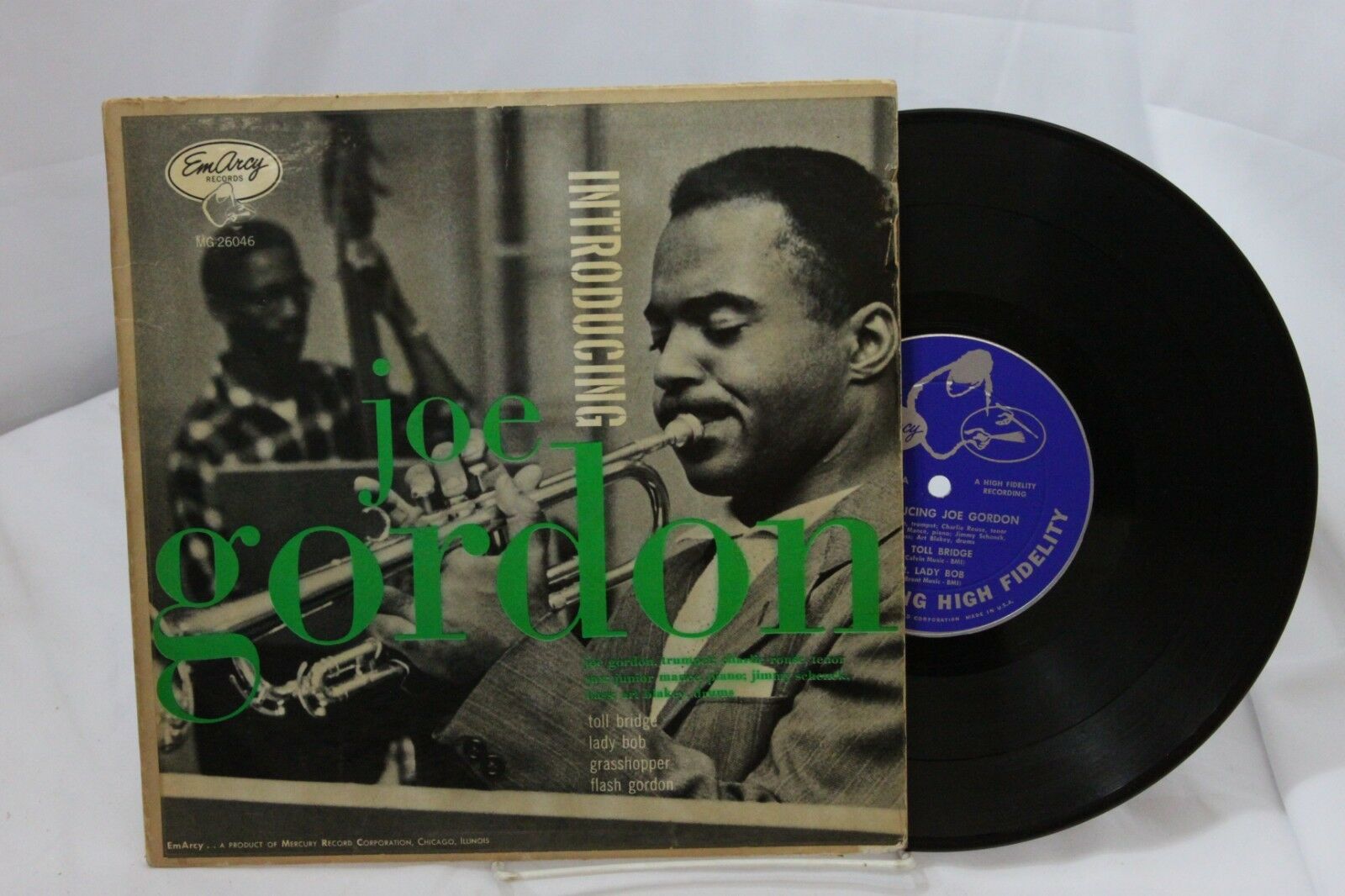popsike.com - Introducing Joe Gordon Jazz 10" 33 rpm Emarch MG26046 ...