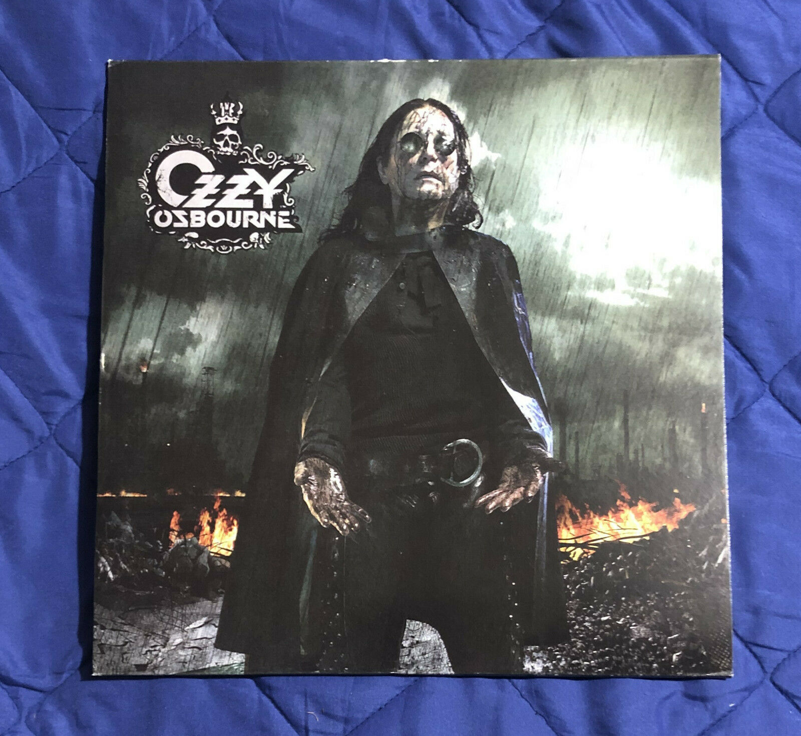popsike.com - OZZY OSBOURNE black rain LP first press rare black ...