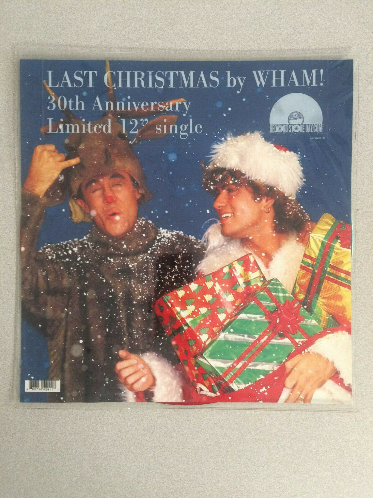 popsike.com - WHAM Last Christmas 12" Vinyl 33 RPM Single Red/Green ...