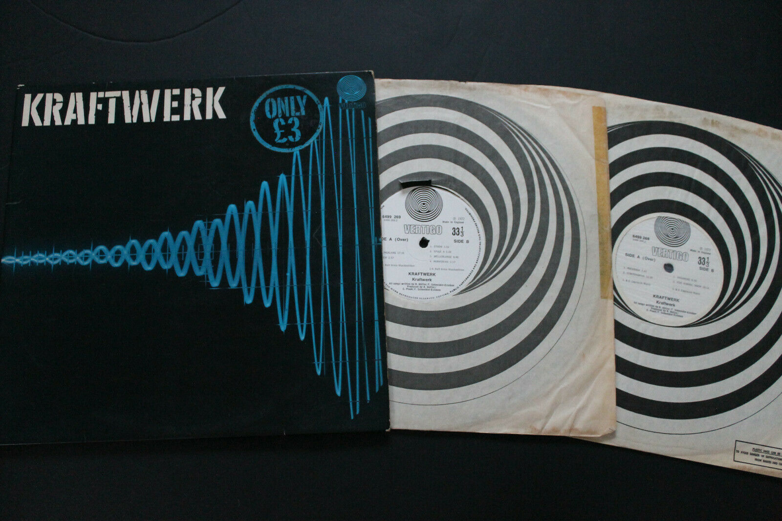 popsike.com - Kraftwerk. UK. Vertigo Swirl. Double album. 1972 ...