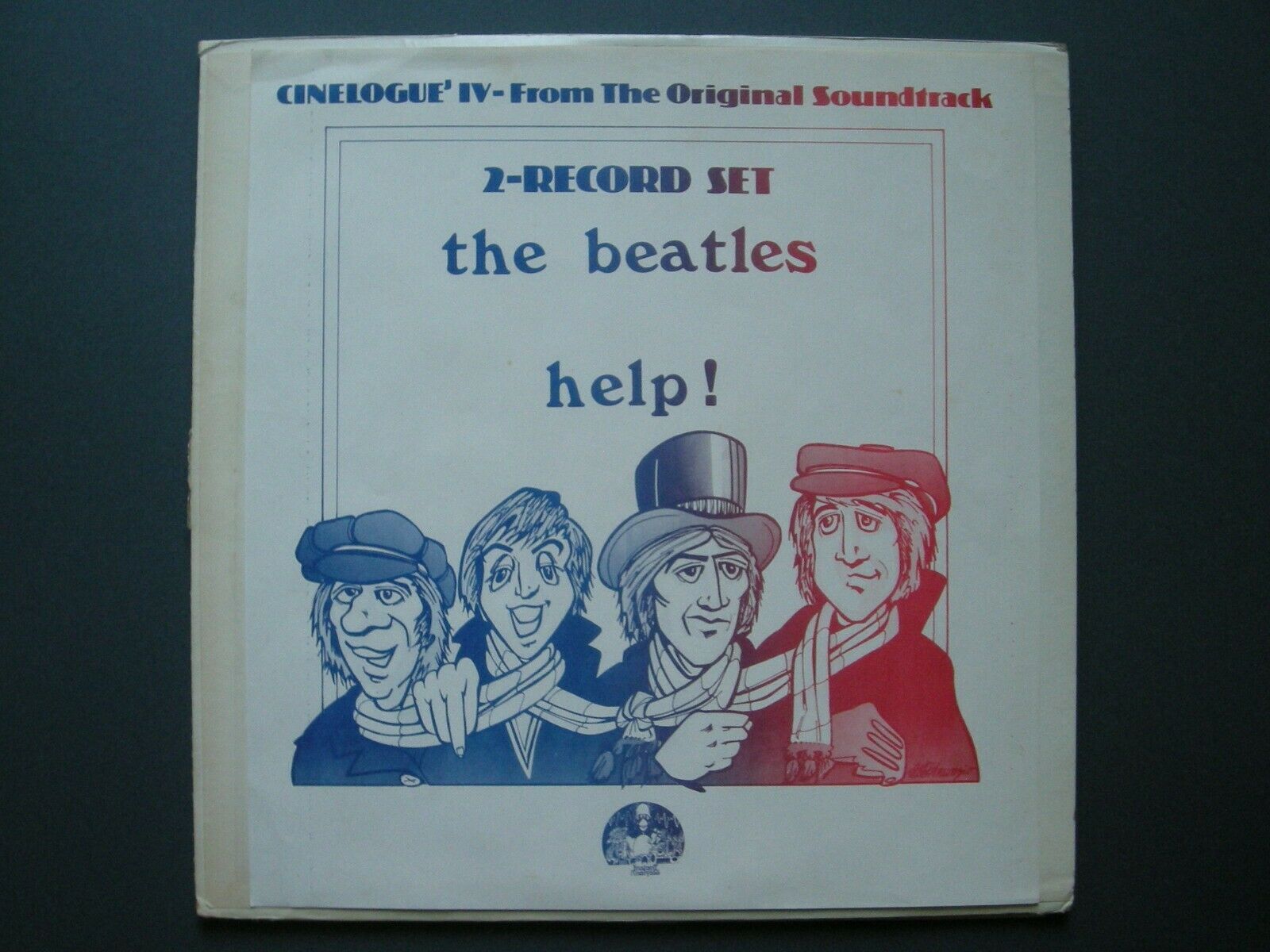 popsike.com - THE BEATLES - Cinelogue from the original soundtrack ...
