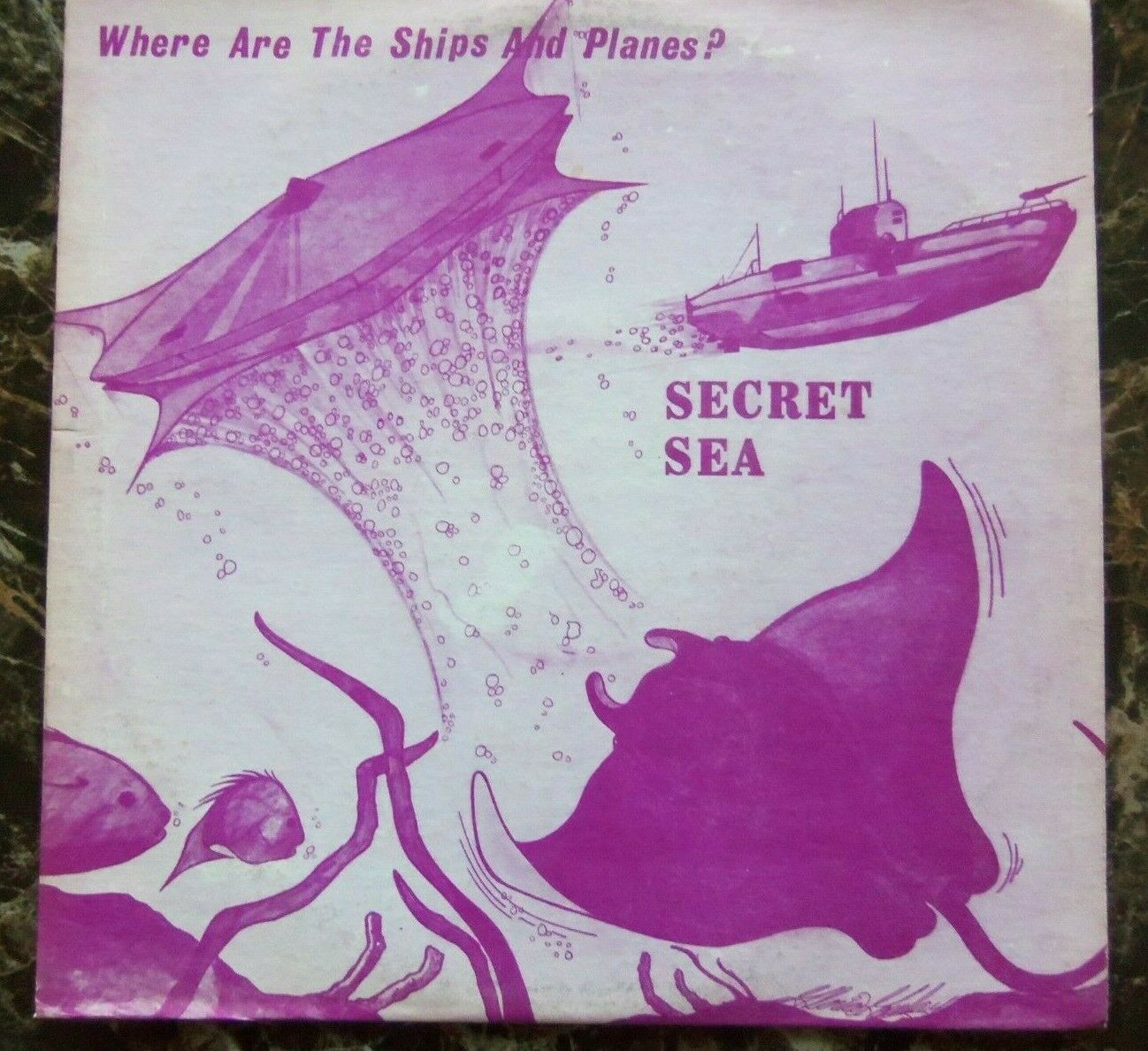 popsike.com - Rare THE SECRET SEA Will Jima Where Are the Ships ...