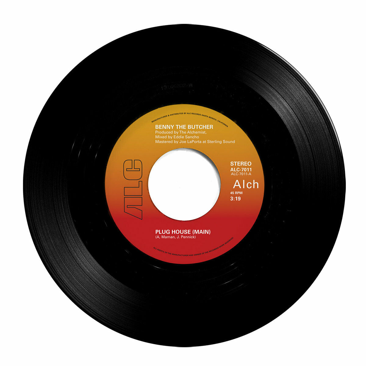popsike.com - The Alchemist & Benny the Butcher - Plug House 7in Black ...