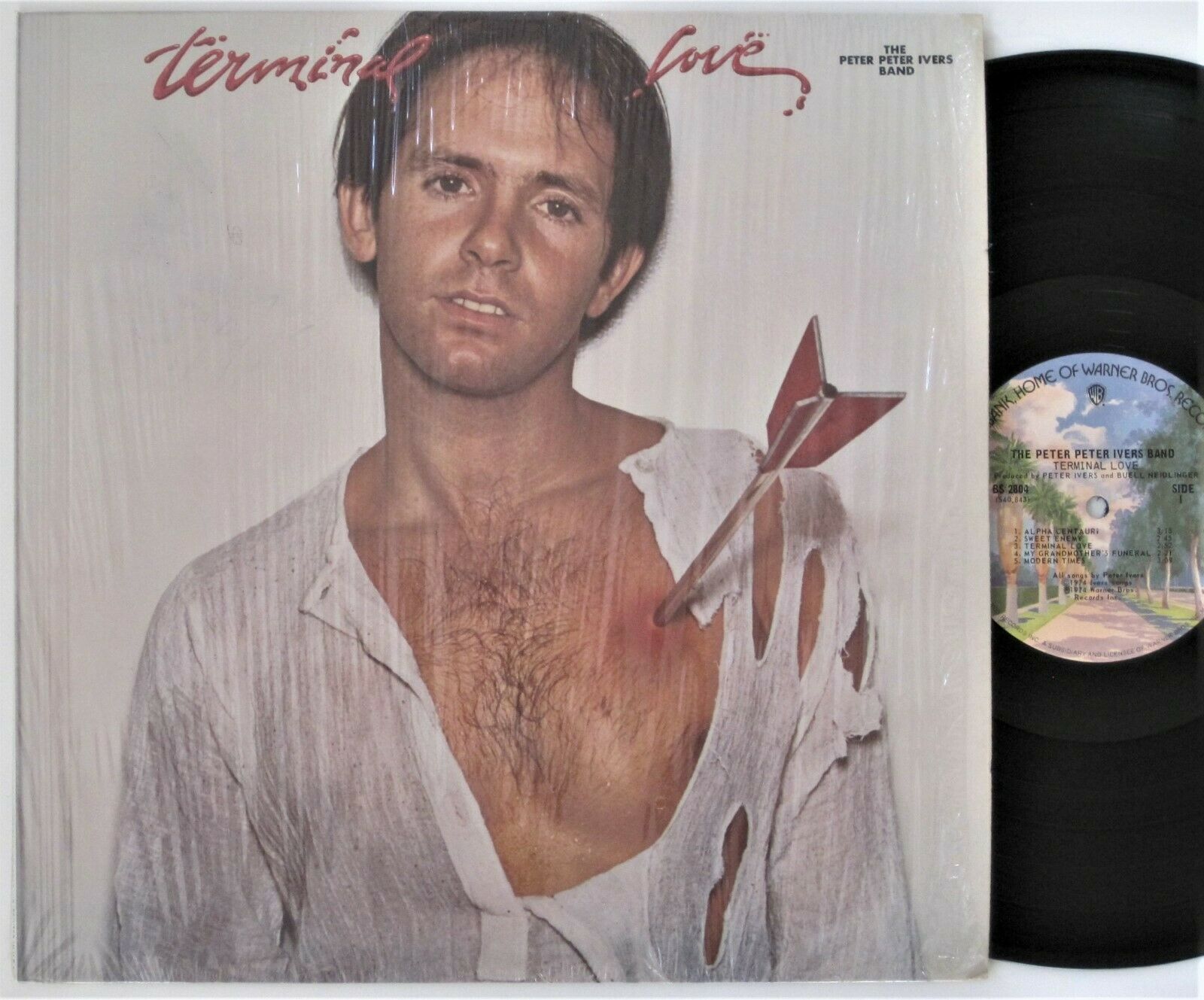 popsike.com - PETER IVERS "Terminal Love" LP on Warner Bros. from 1974 ...