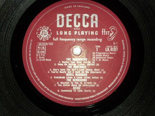 popsike.com - LIVE AT THE CAVERN Beat Compilation LP Decca 1964 UK 1st ...