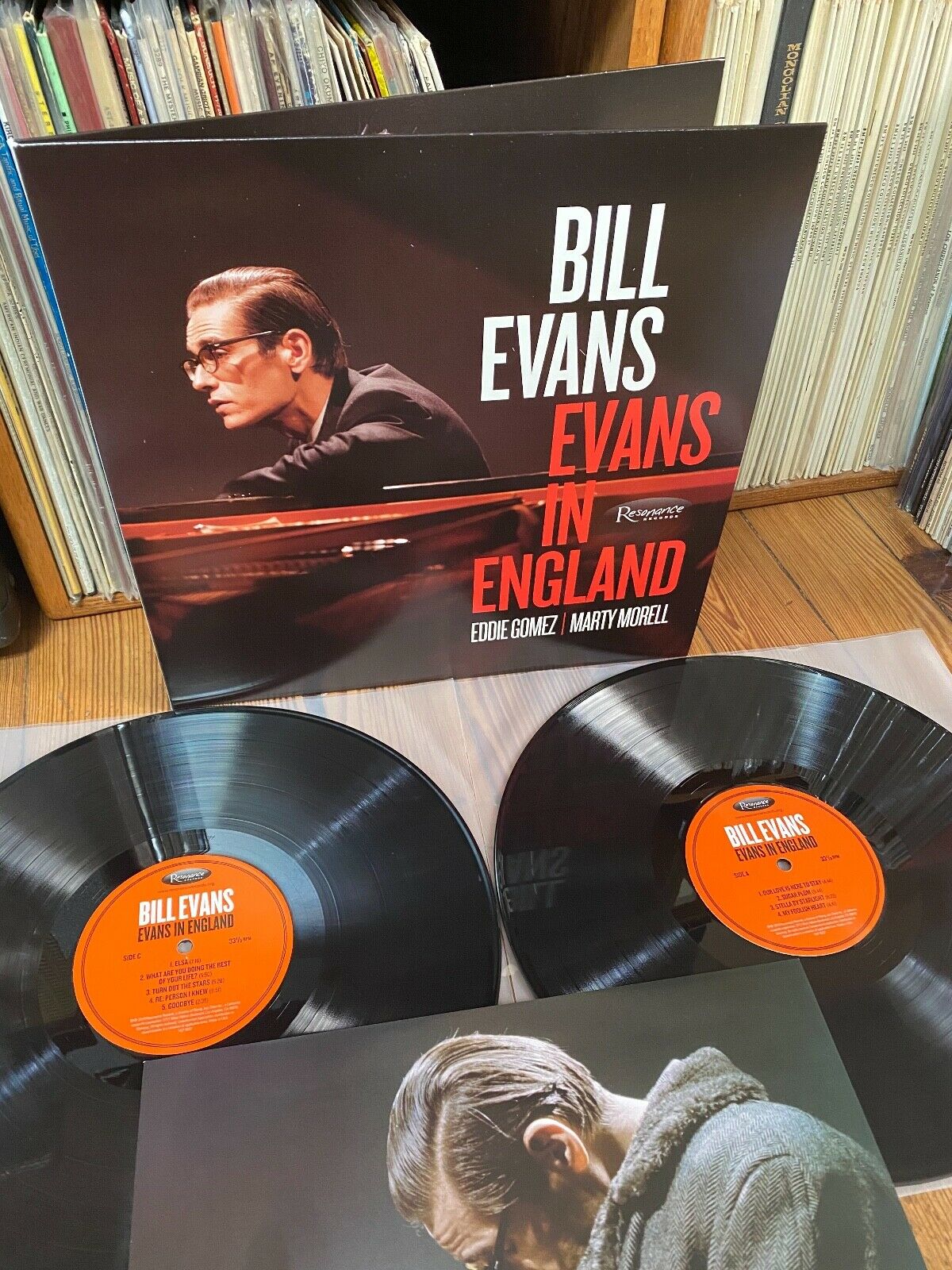 popsike.com - BILL EVANS in England 2x LP Audiophile RESONANCE RECORDS ...