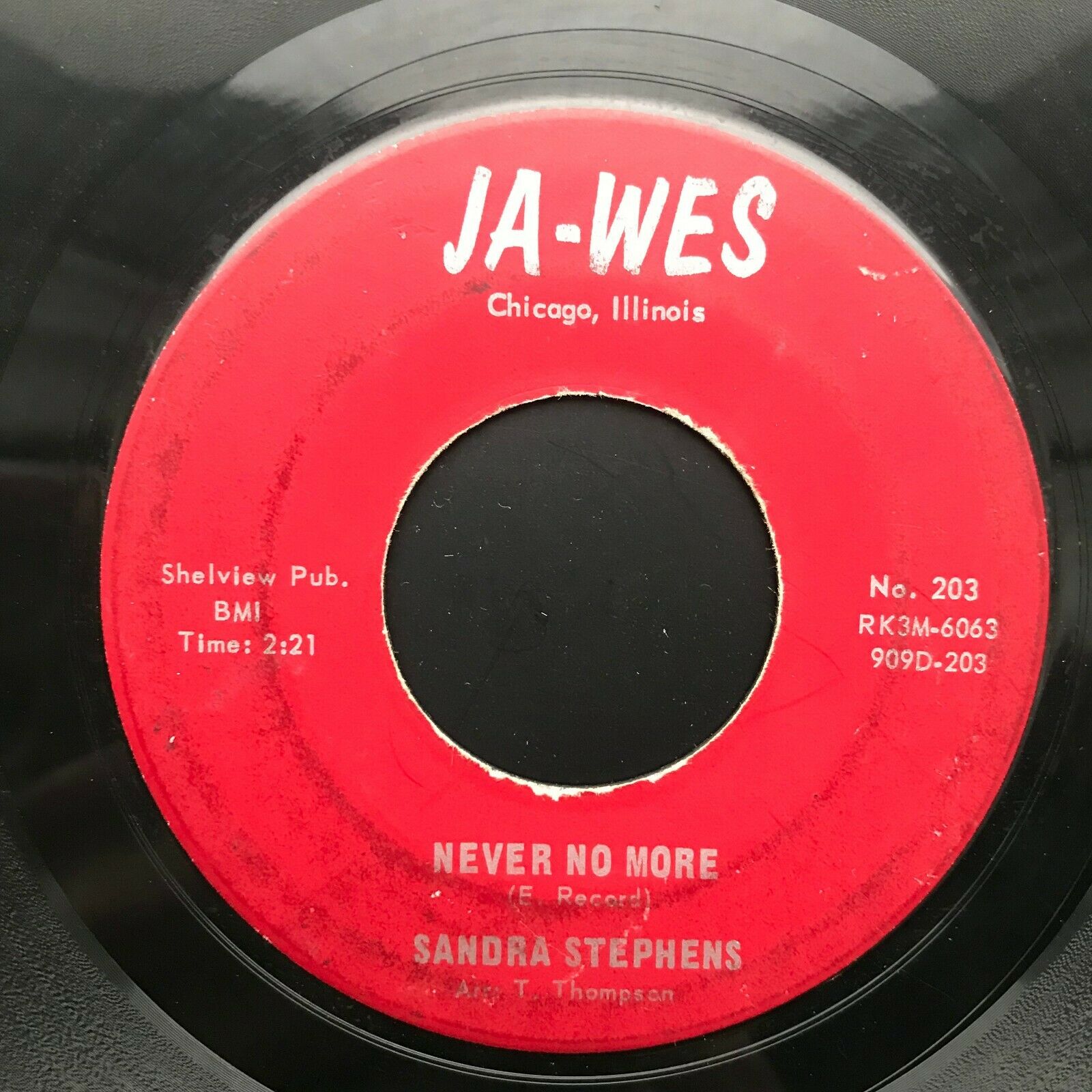 popsike.com - SANDRA STEPHENS Never No More RARE 45 Northern Soul JA ...