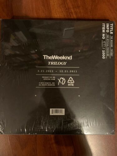 popsike.com - The Weeknd - Trilogy Vinyl Box Set 5 Year Anniversary ...