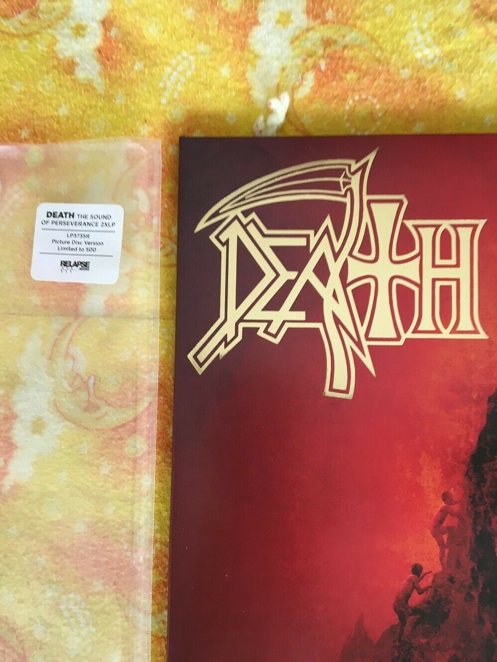 popsike.com - DEATH Sound of Perseverance 2x LP Limited Edition Picture ...