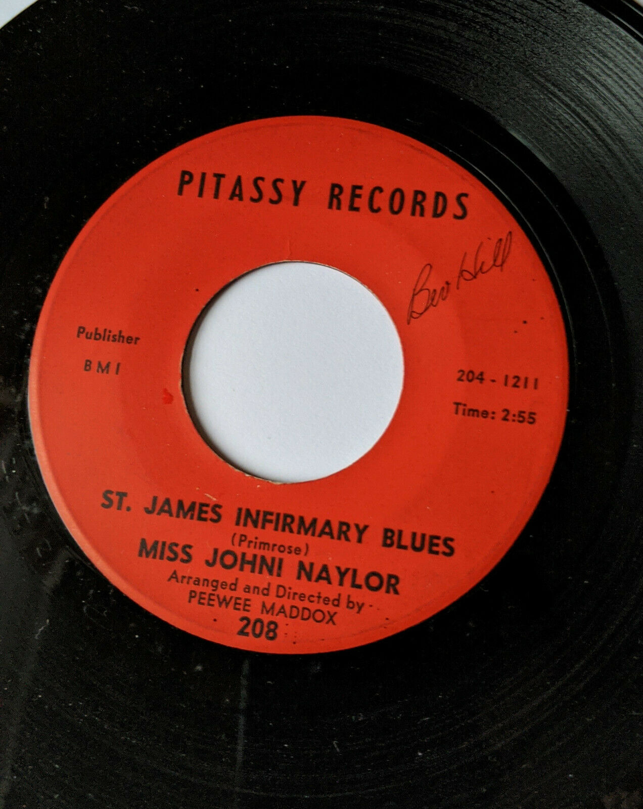 popsike.com - Miss Johni Naylor Red Wine For My Blues Pitassy Records ...