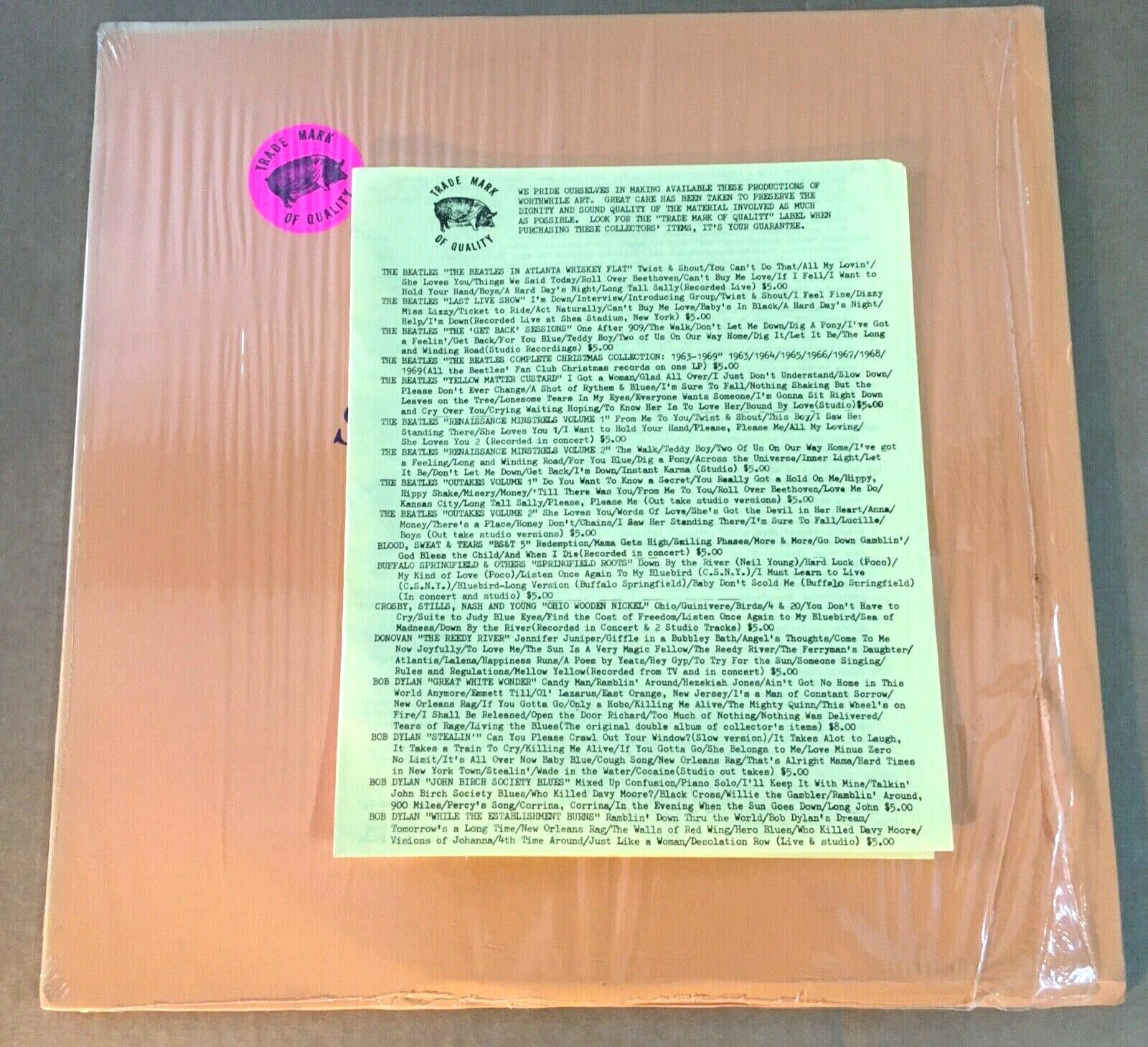 popsike.com - BUFFALO SPRINGFIELD Bluebird Roots TMOQ/5D Green Vinyl LP ...