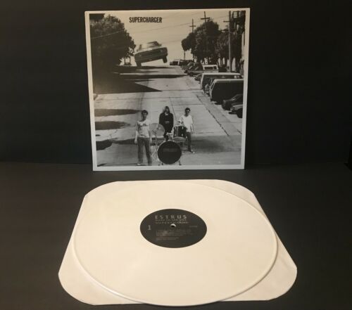 popsike.com - Supercharger S/T LP RARE WHITE VINYL NM 1997 Reissue ...