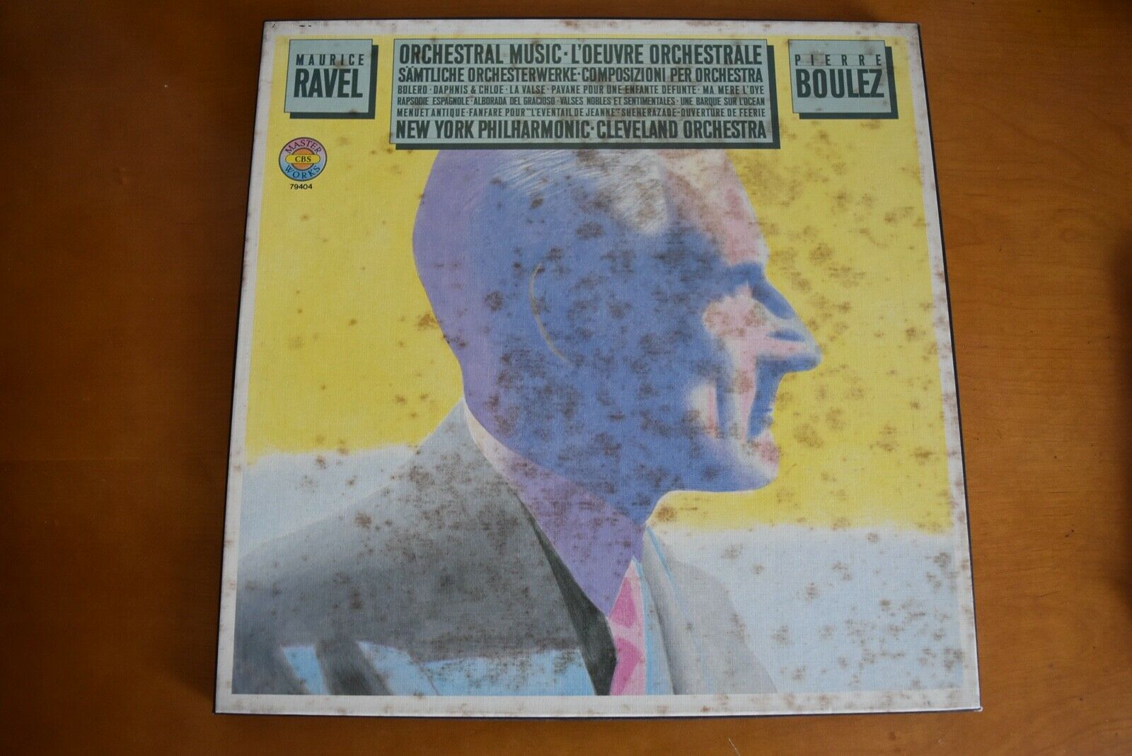 popsike.com - MAURICE RAVEL / PIERRE BOULEZ / L'OEUVRE ORCHESTRALE ...