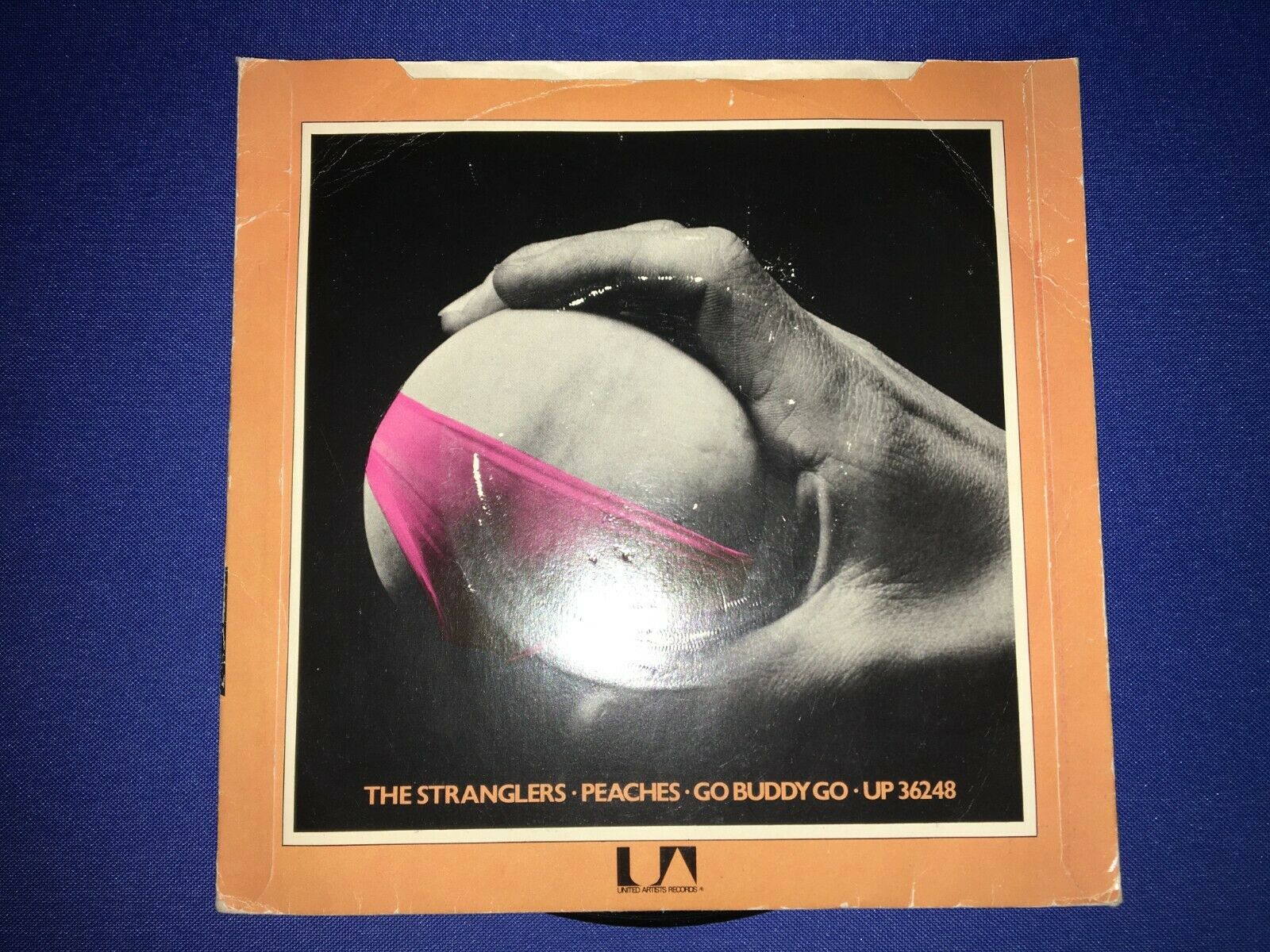popsike.com - THE STRANGLERS PEACHES GO BUDDY GO 1977 PICTURE SLEEVE ...