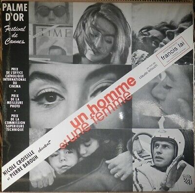 popsike.com - FRANCIS LAI Un homme et une femme French LP OST Blue ...