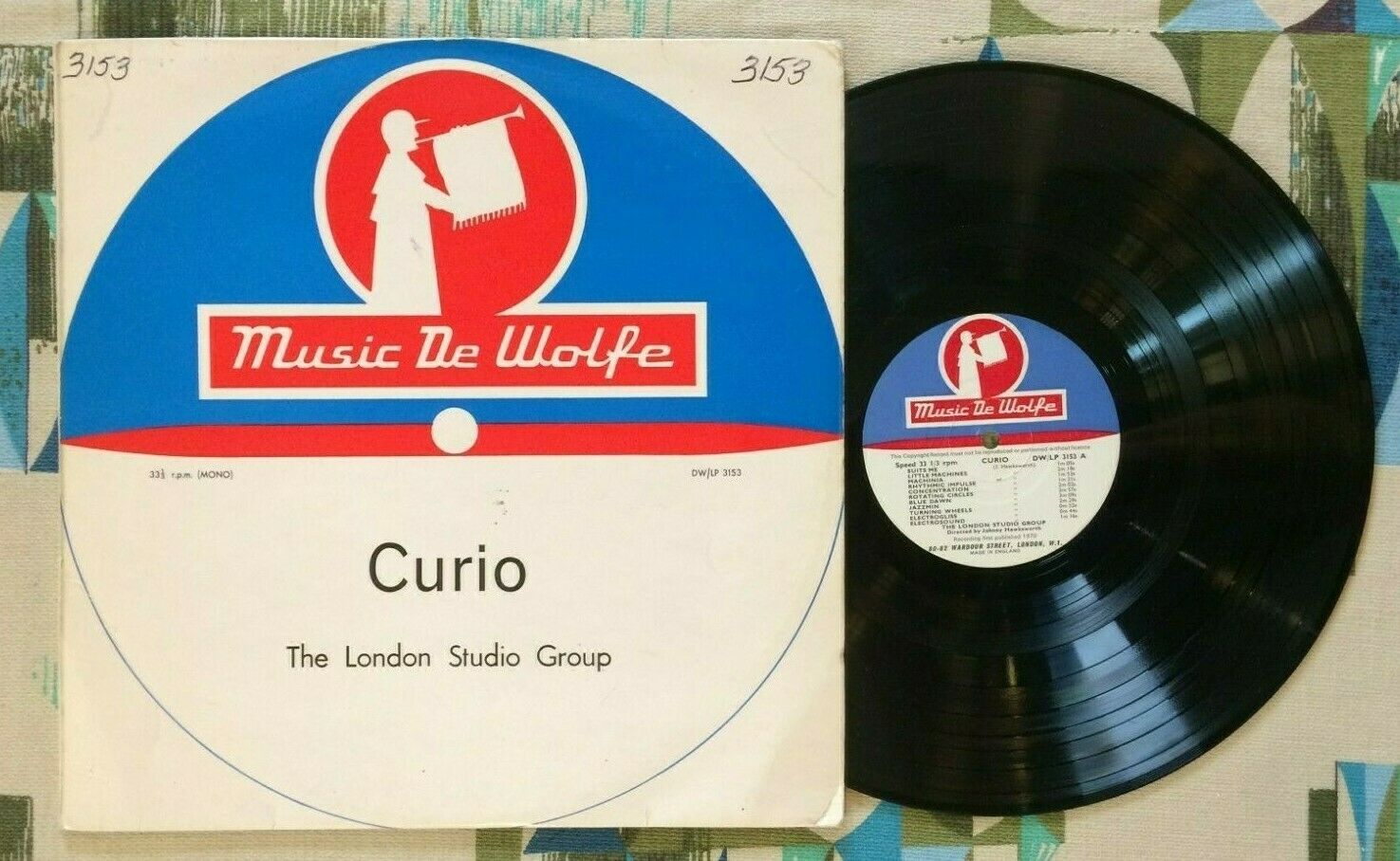 popsike.com - The London Studio Group Johnny Hawksworth LP Curio 1971 ...