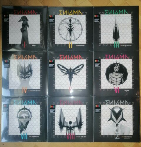 popsike.com - COLOURS OF ENIGMA VINYL REISSUES FULL SET OF 9 LP'S I ...
