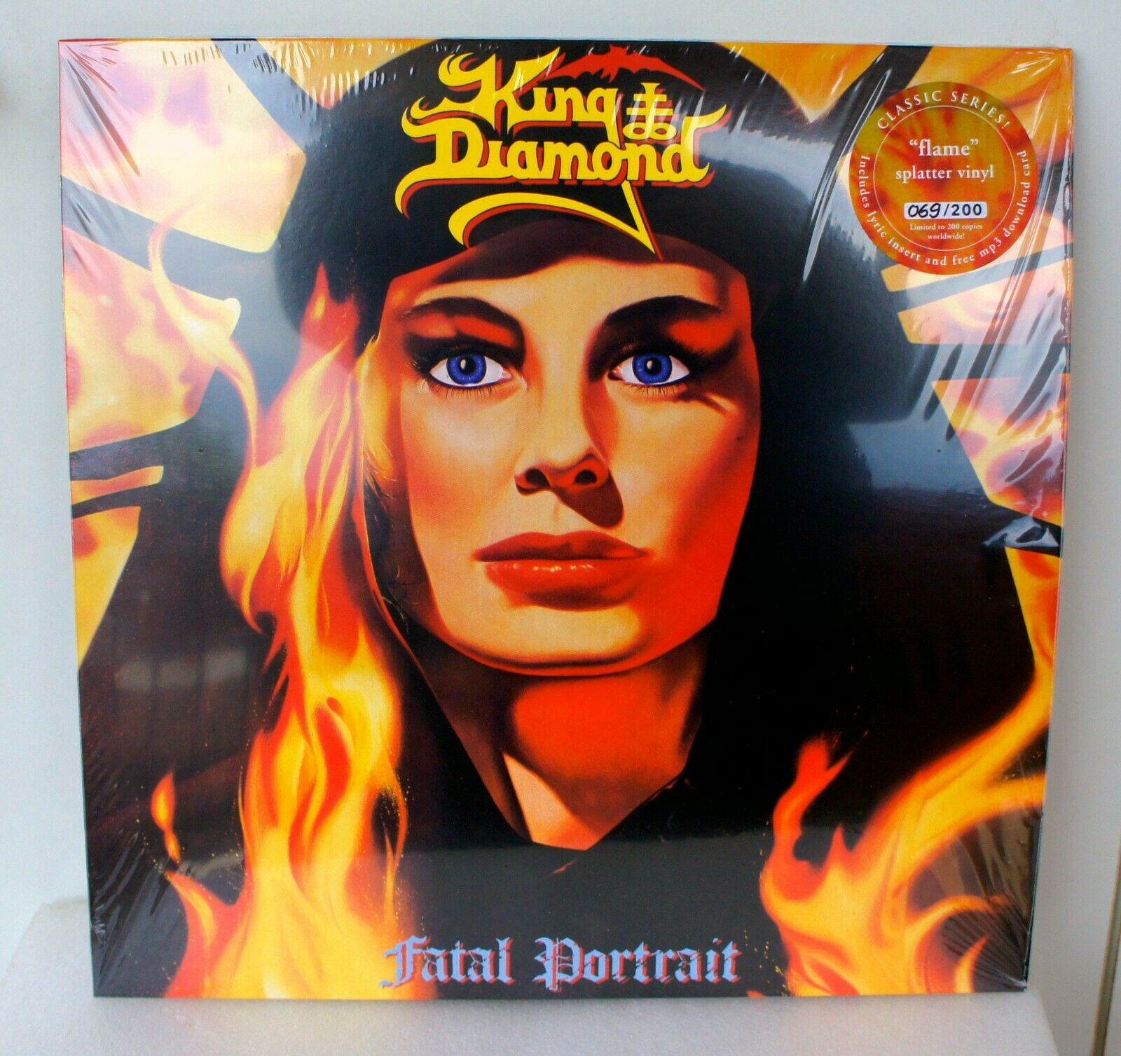 popsike.com - KING DIAMOND-FATAL PORTRAIT,Flame Splatter Vinyl,LP,2020 ...