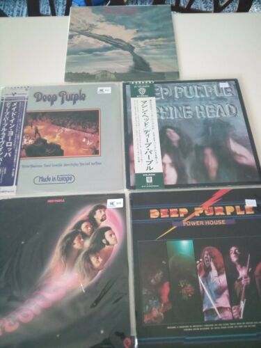 popsike.com - Deep purple vinyl Records X5 Japanese - auction details