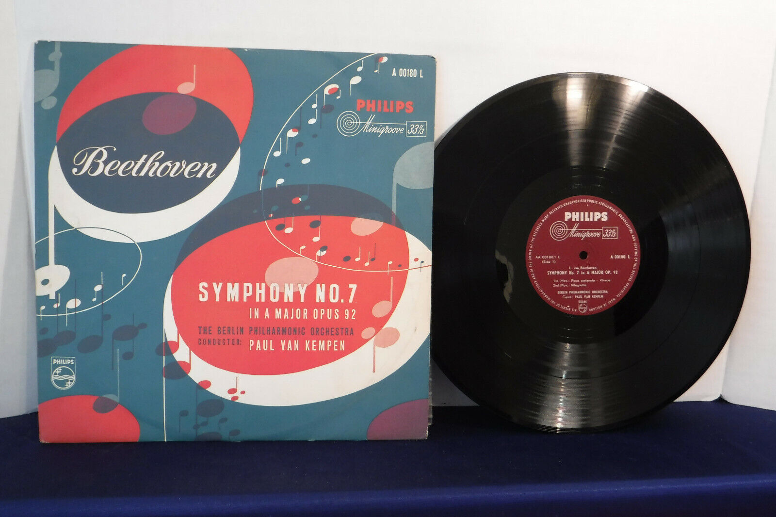 popsike.com - Paul Van Kempen, Beethoven: Symphony No 7 Op 92, Philips ...