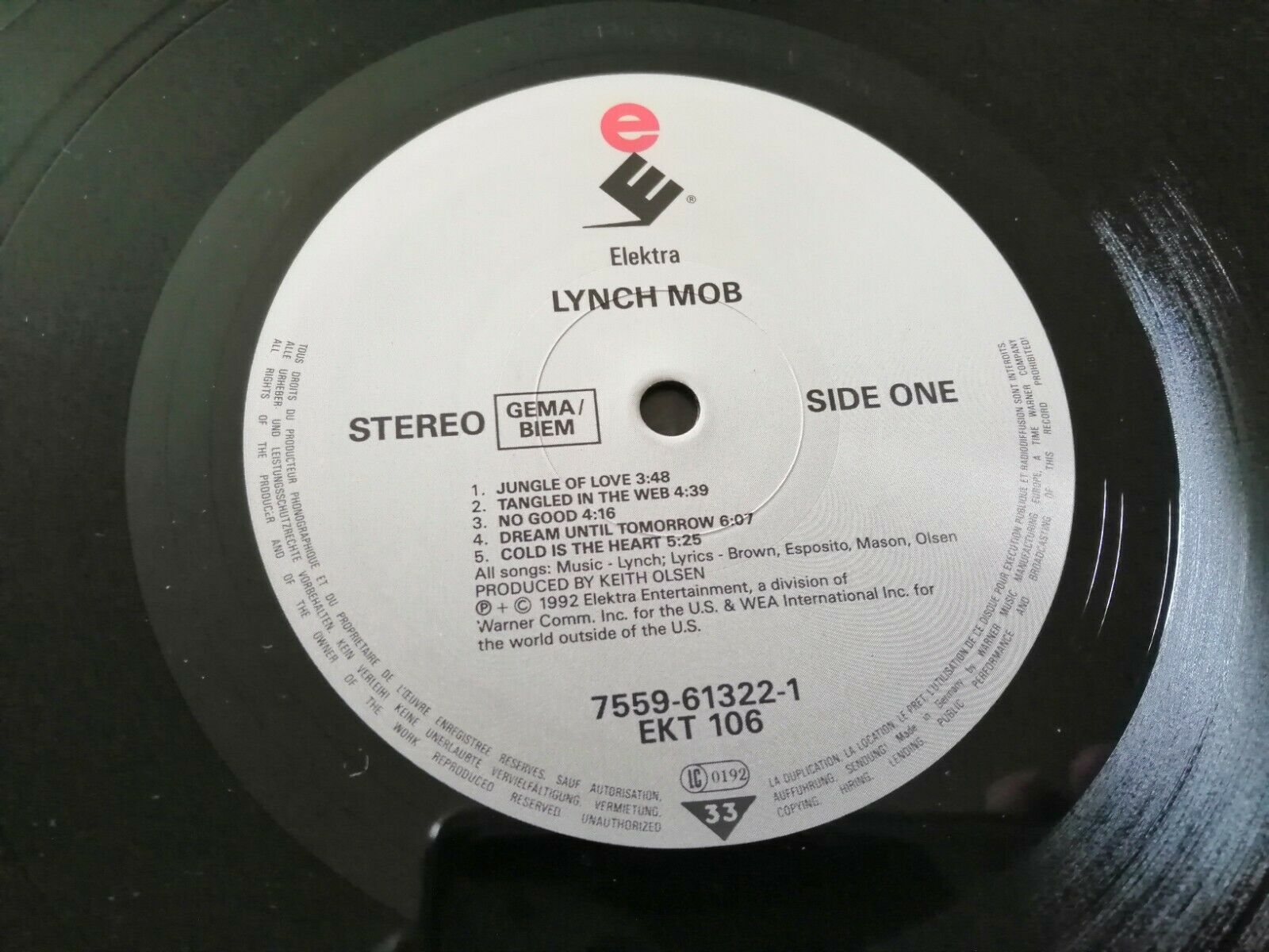 popsike.com - Lynch Mob - Lynch Mob Vinyl LP Original pressing 1992 ... popsike.com - Lynch Mob - Lynch Mob Vinyl LP Original pressing 1992 ...